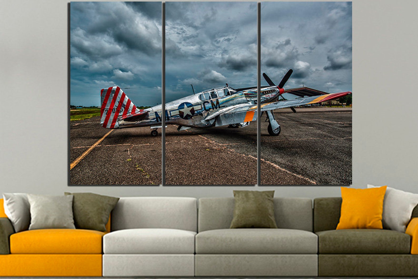 Aircraft print Airplane canvas Aircraft wall art Airplane | Etsy