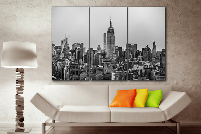 New York Manhattan Canvas Art New York Canvas New York Print New York ...