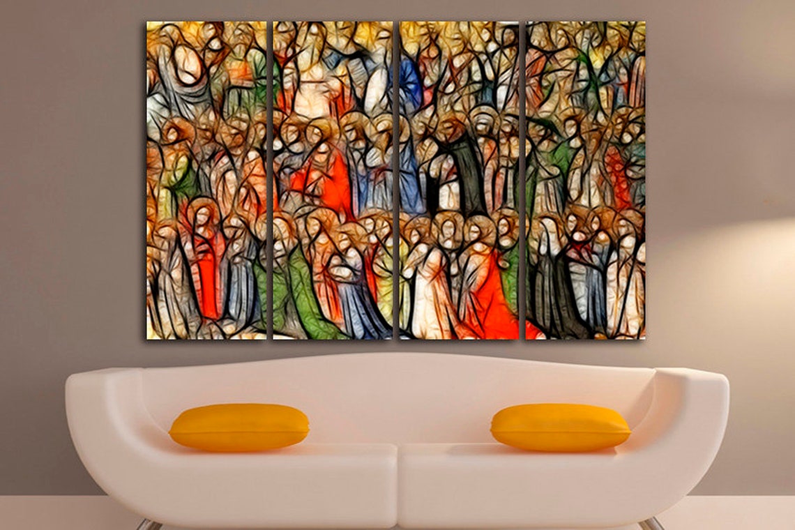 Saints Wall Art Religion Canvas All Saints Wall Art Religion - Etsy