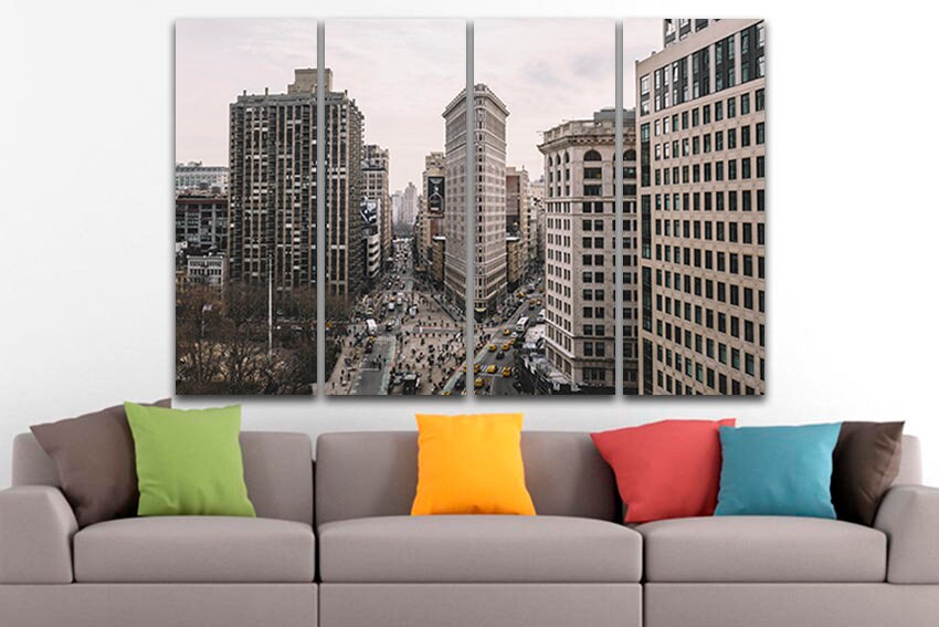 Flatiron Building Wall Art Canvas New York Print City Photo - Etsy
