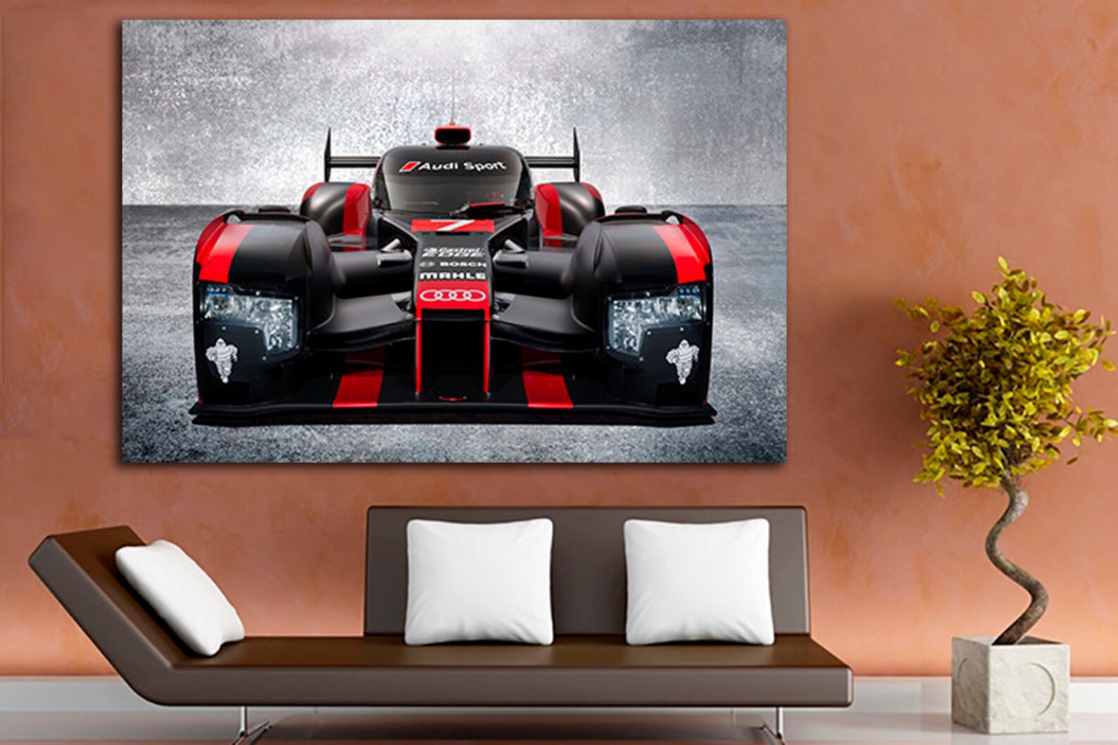 Sport Car Wall Art Racing Canvas Mechanism Wall Decor Sport Car Poster ...