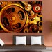 Gears Print Machine Wall Art Large Canvas Set Gears Wall Decor ...