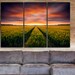 Cornfield Print Field Wall Art 4 Panel Canvas Cornfield Decor - Etsy