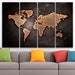 World Map Print Art World Map Print World Map Art World Map on Canvas 5 ...