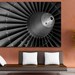 Aircraft Engine Artwork Poster Airplane Wall Decor Engine - Etsy