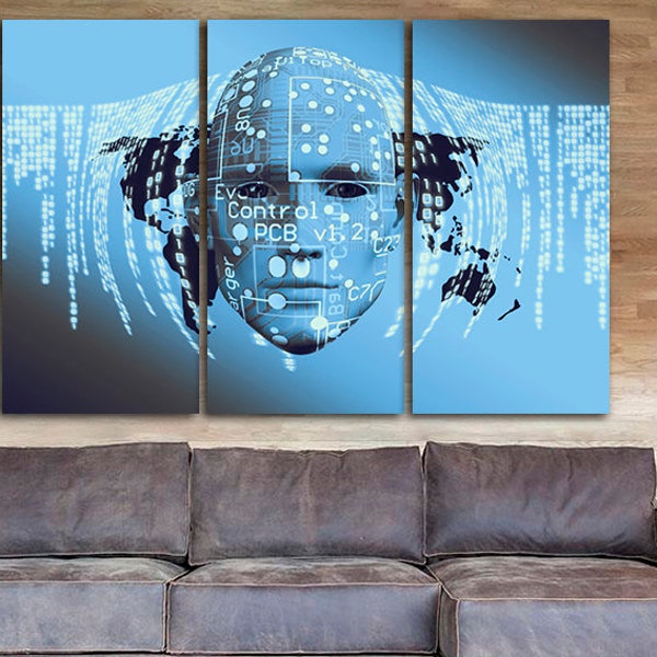 Human Ai Portrait - Etsy