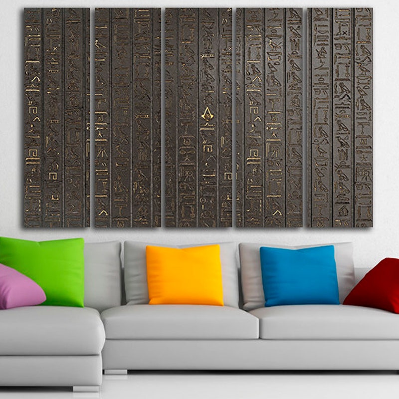 Egyptian Wall Art - Etsy
