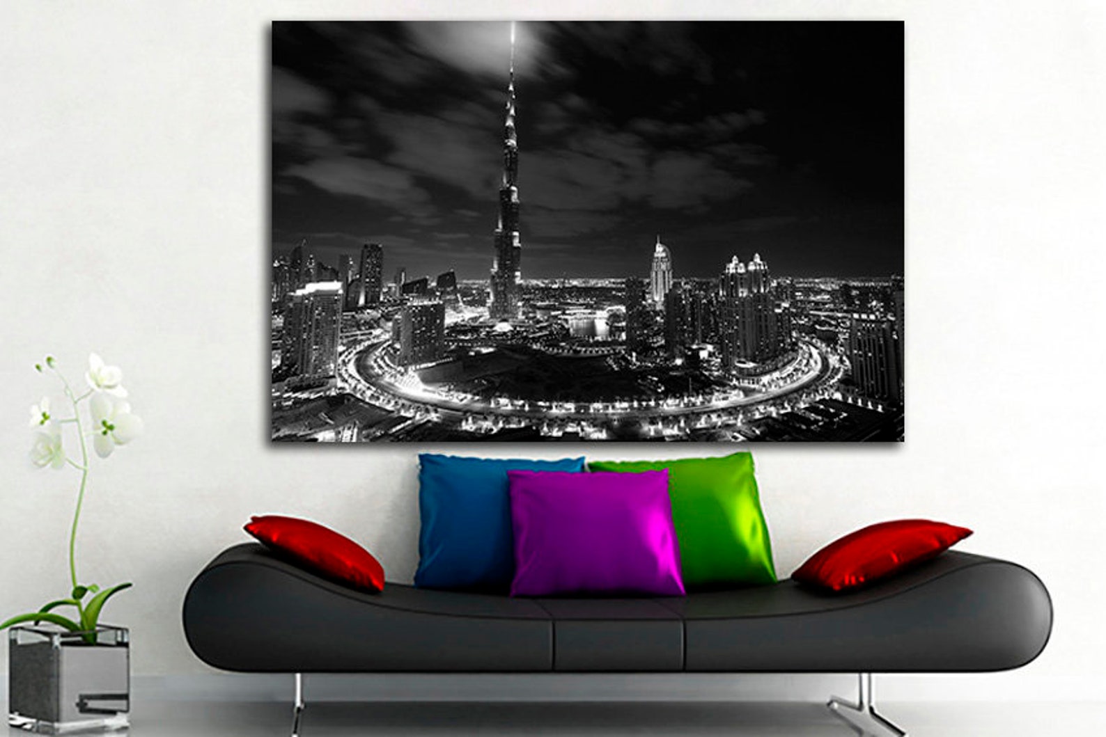 Dubai Canvas Set United Arab Emirates Dubai Canvas Dubai Wall Décor ...