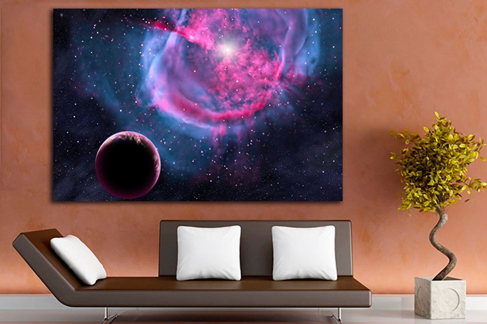 Space Print Wall Art Canvas Astronomy Space Wall Art Galaxy - Etsy