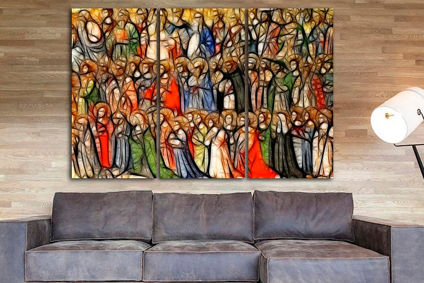 Saints Wall Art Religion Canvas All Saints Wall Art Religion - Etsy