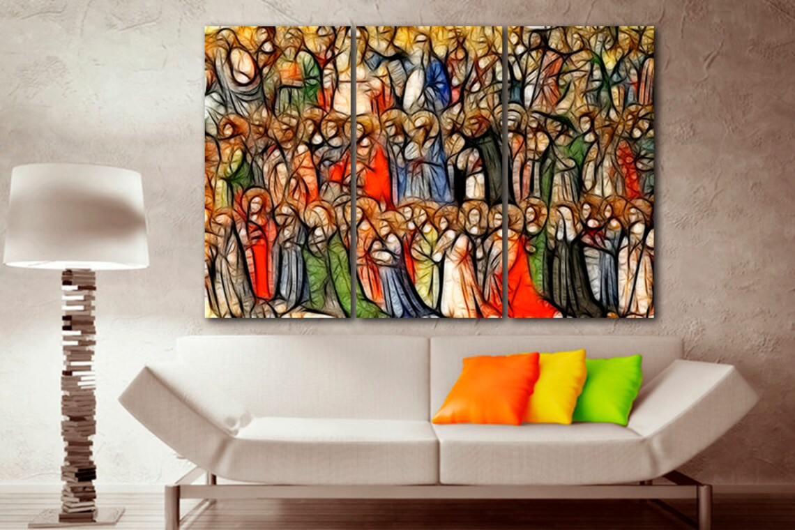 Saints Wall Art Religion Canvas All Saints Wall Art Religion - Etsy