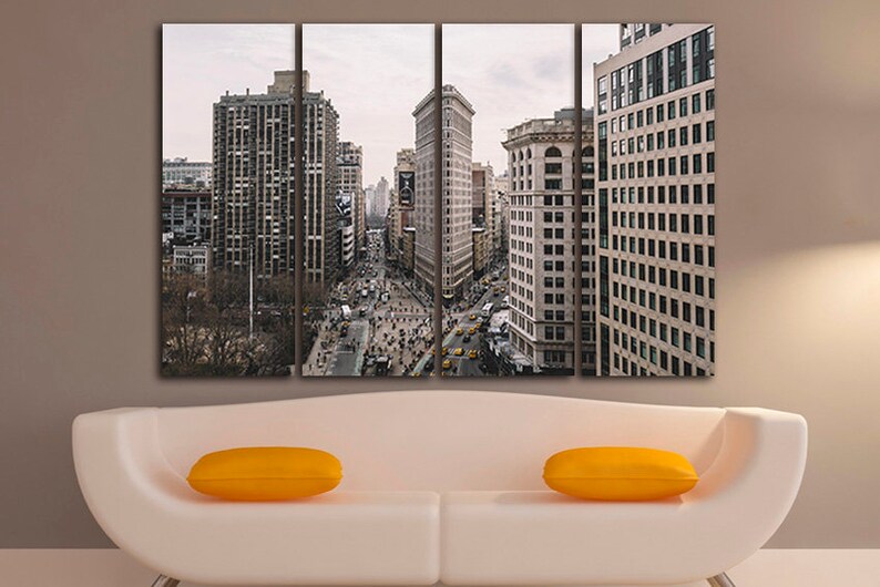 Flatiron Building Wall Art Canvas New York Print City Photo - Etsy