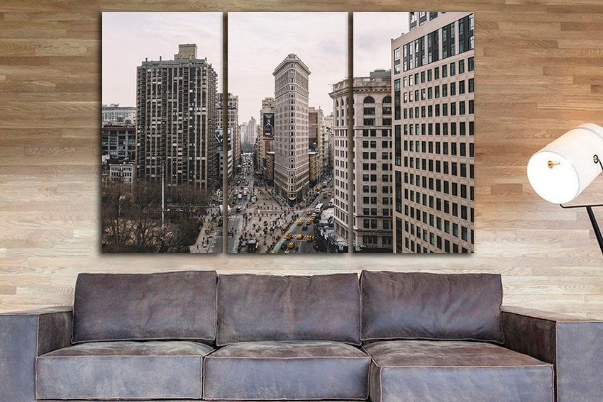 Flatiron Building Wall Art Canvas New York Print City Photo - Etsy