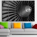 Aircraft Engine Artwork Poster Airplane Wall Decor Engine - Etsy
