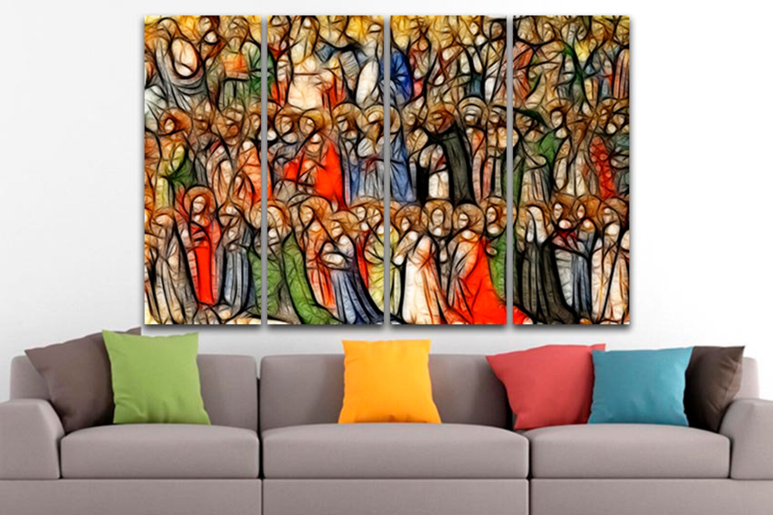 Saints Wall Art Religion Canvas All Saints Wall Art Religion - Etsy