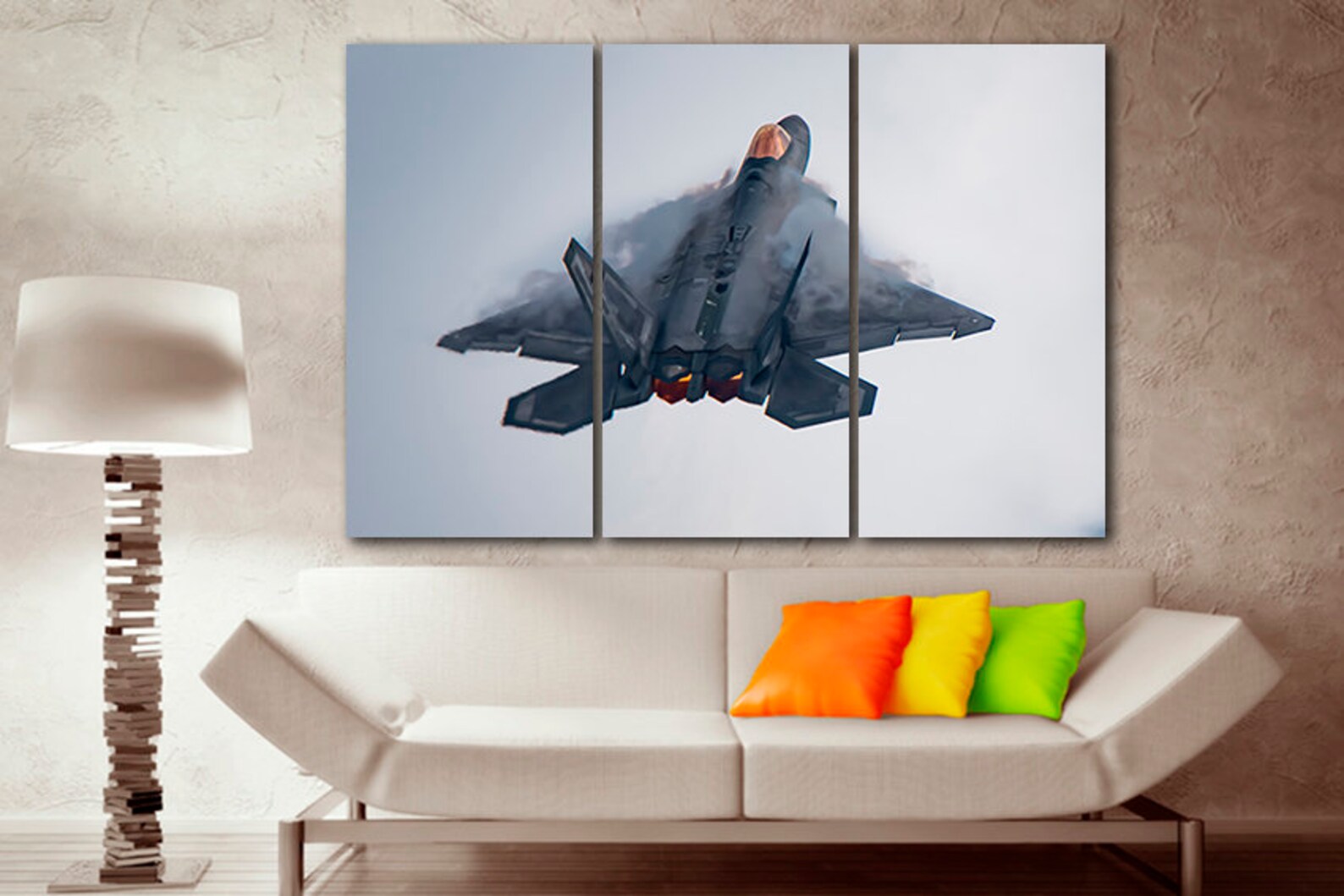 Lockheed Boeing F22 Raptor Canvas Multirole Fighter Print - Etsy
