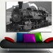 5 Panel Set Train Canvas Steam Train Train Art Steam Engine - Etsy