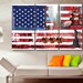 Flag United States Canvas American Flag Print American Flag - Etsy