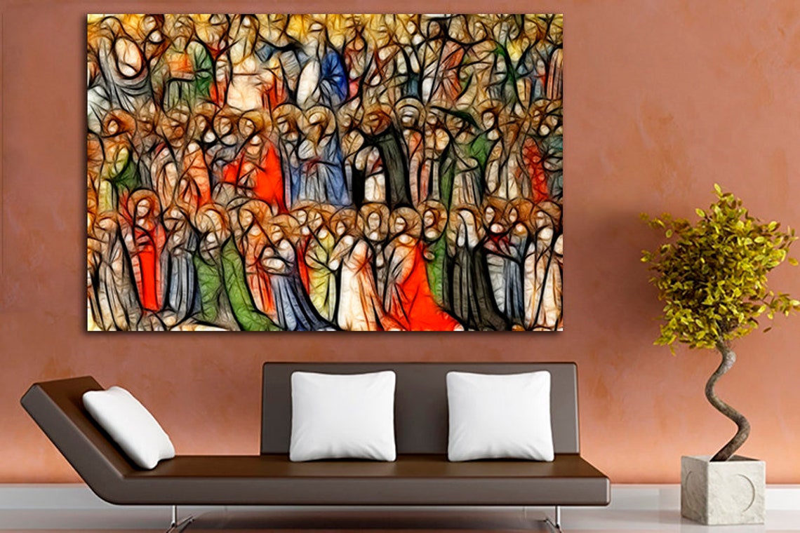 Saints Wall Art Religion Canvas All Saints Wall Art Religion - Etsy
