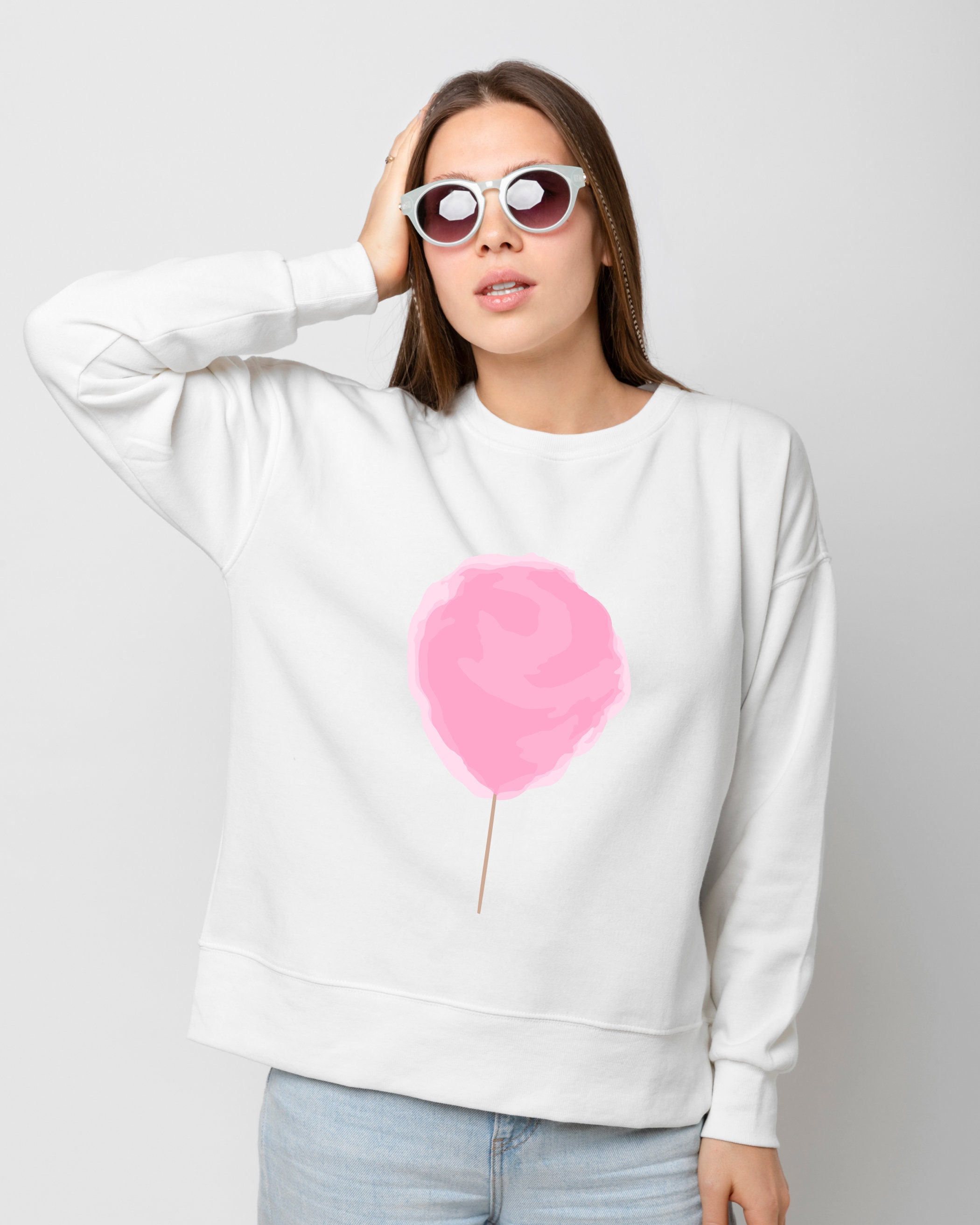 Pink Cotton Candy Svg Instant Download Cotton Candy Candy - Etsy