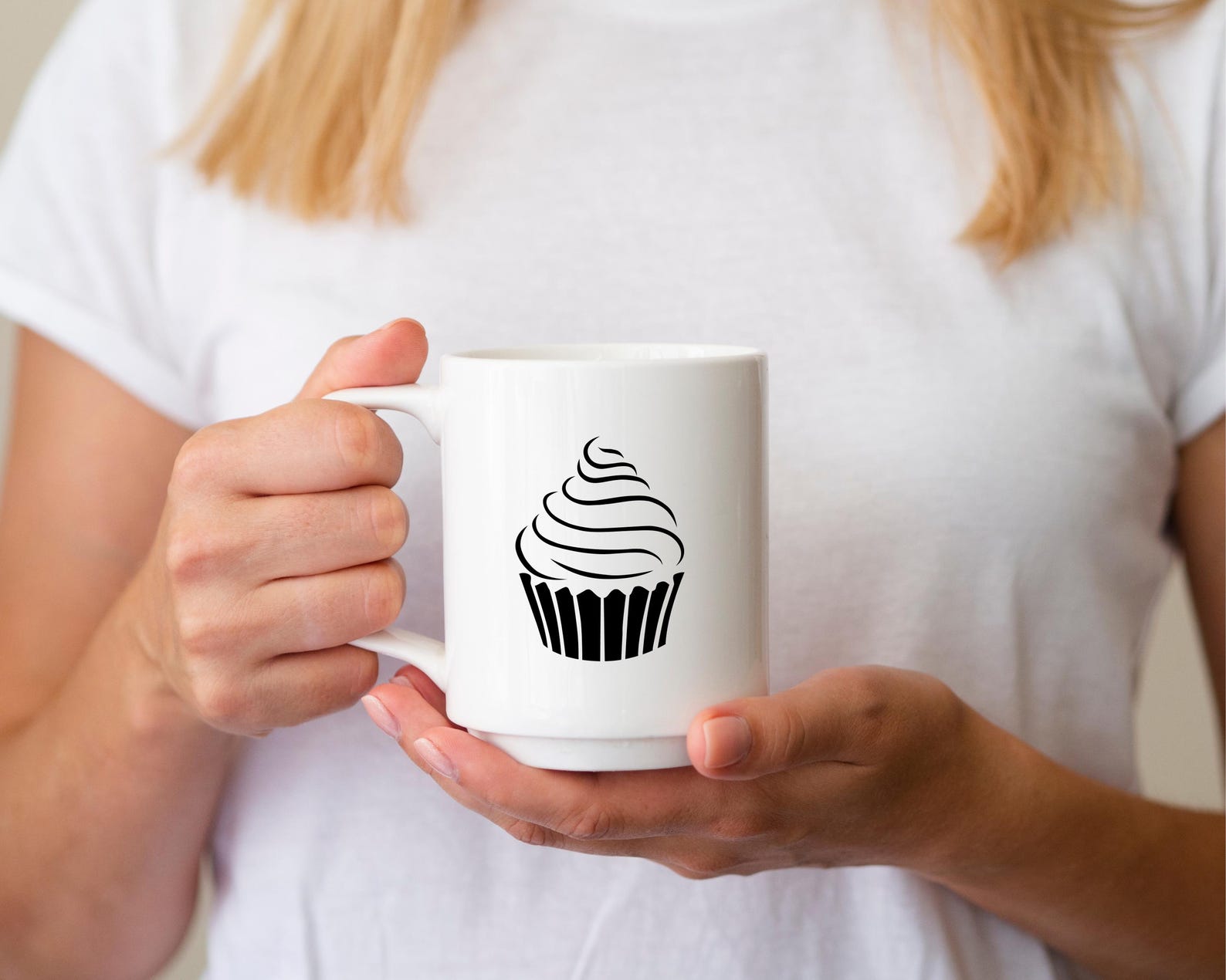 Cupcake Svg Bundle, Cupcake Svg Eps Dxf Png, Cupcake Outline, Cupcake ...