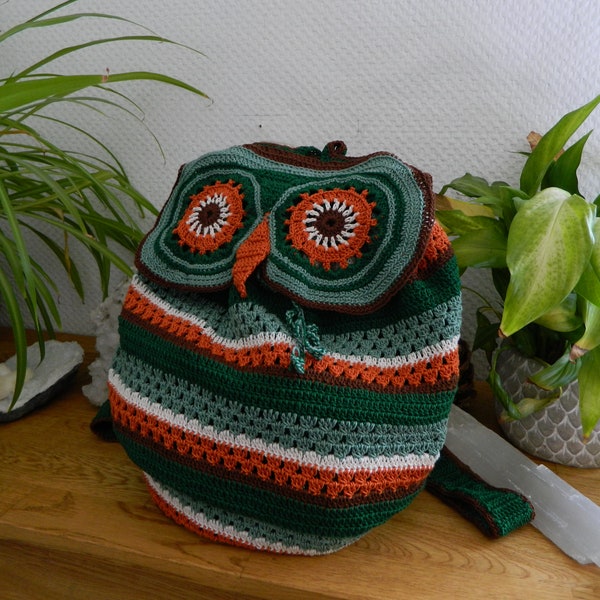 Owl Backpack - Etsy