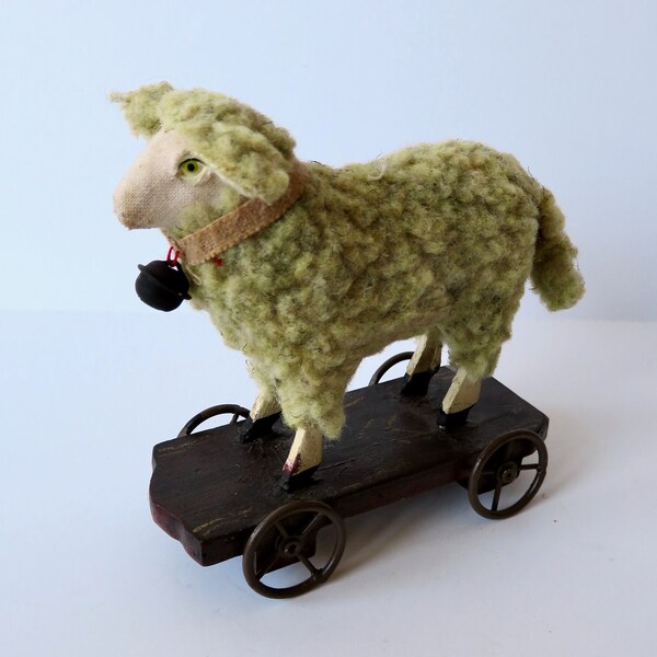 Sheep Pull Toy - Etsy