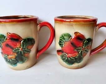 Ceramic Cardinal Pottery - Etsy