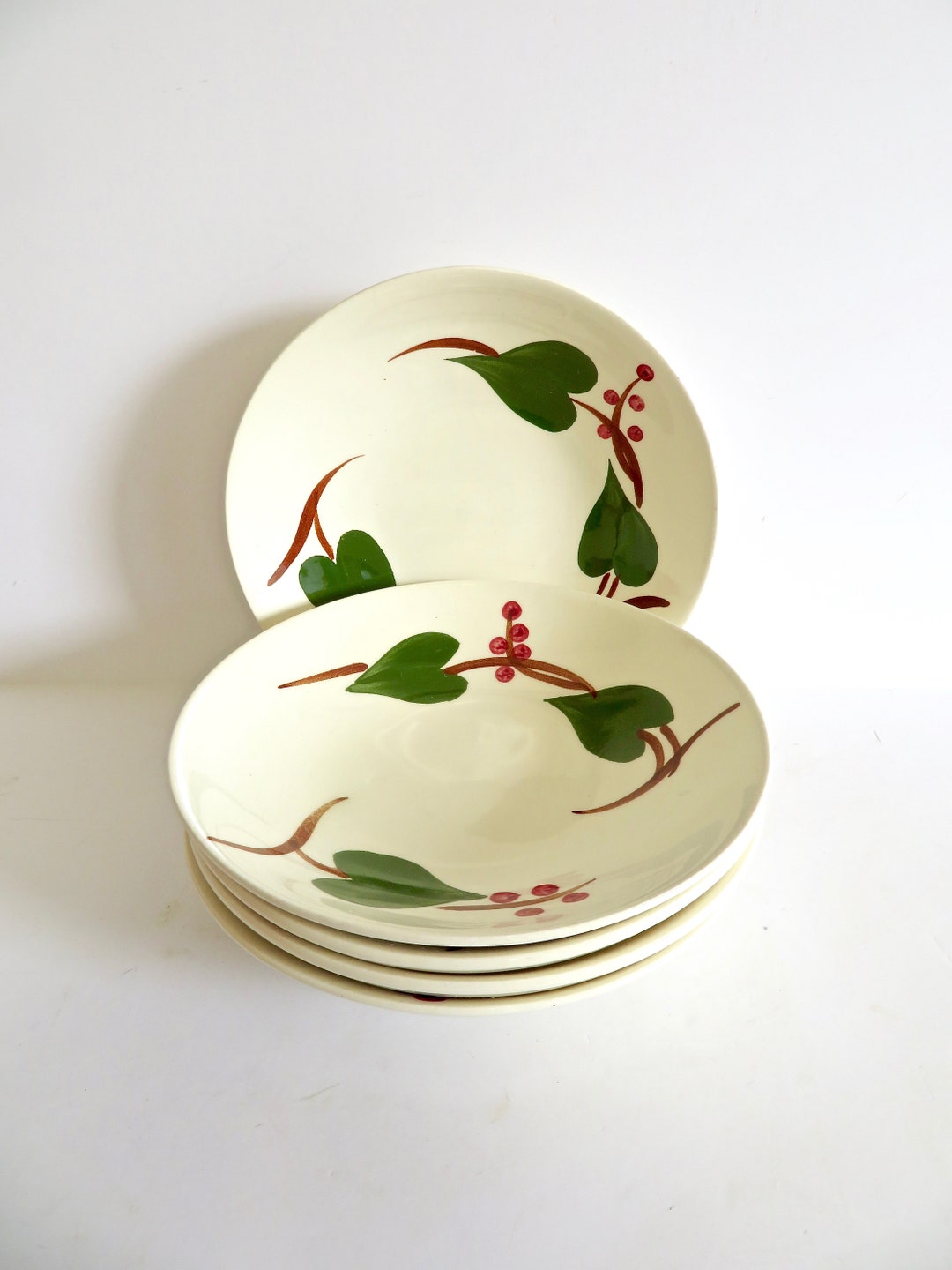 Vintage 1950s 50s Mid Century Blue Ridge Southern Potteries Stanhome ...