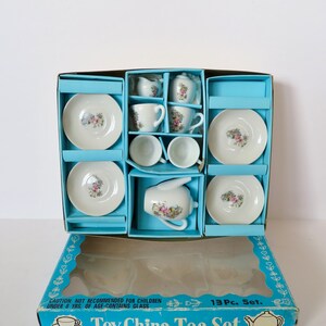 Vintage 60s 70s Woolworth Woolworths Made in Japan Toy Tea Set in ...