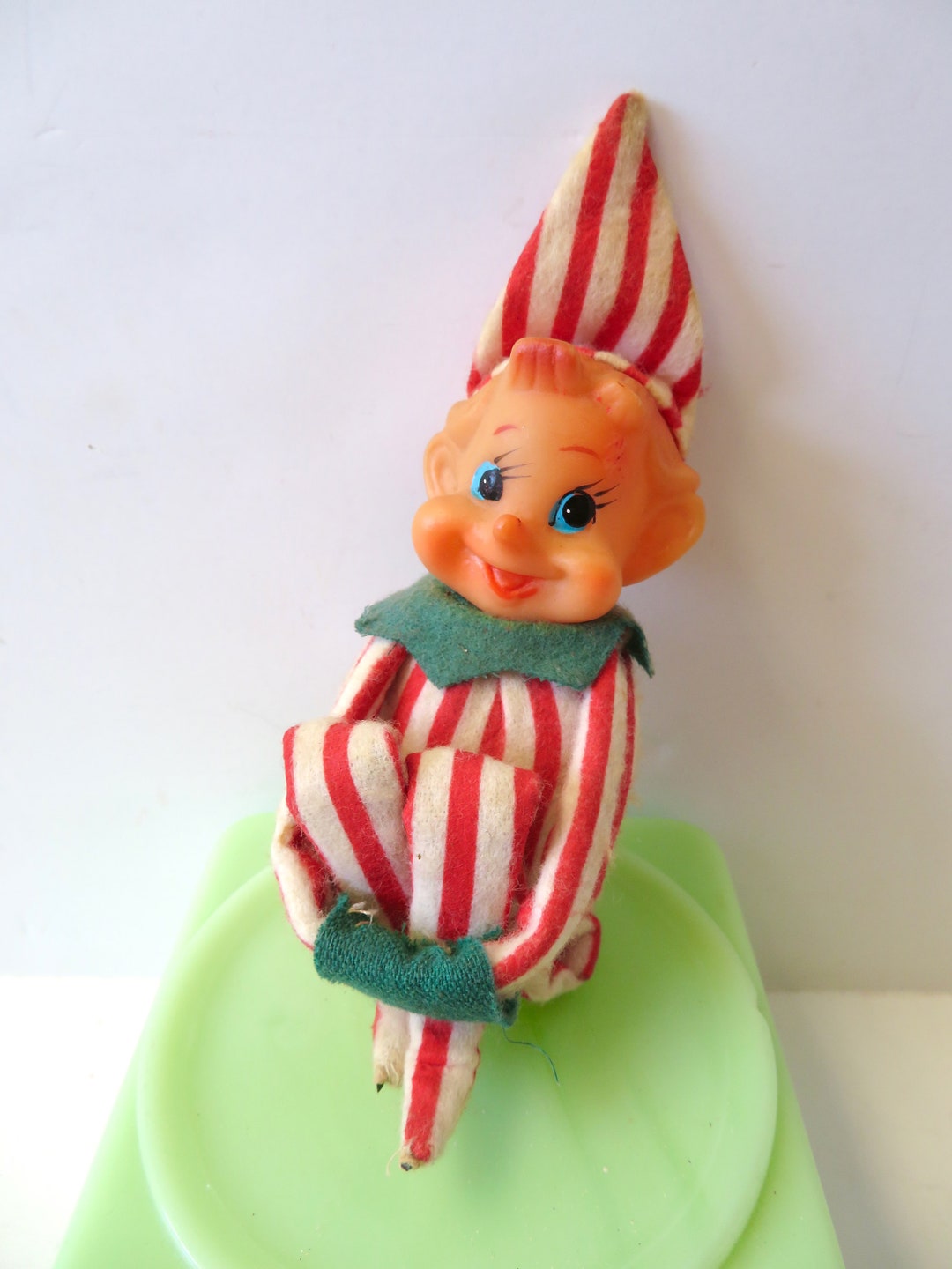 Vintage 50s 60s Made in Japan 6 Plastic Face on the Pixie Knee Hugger ...