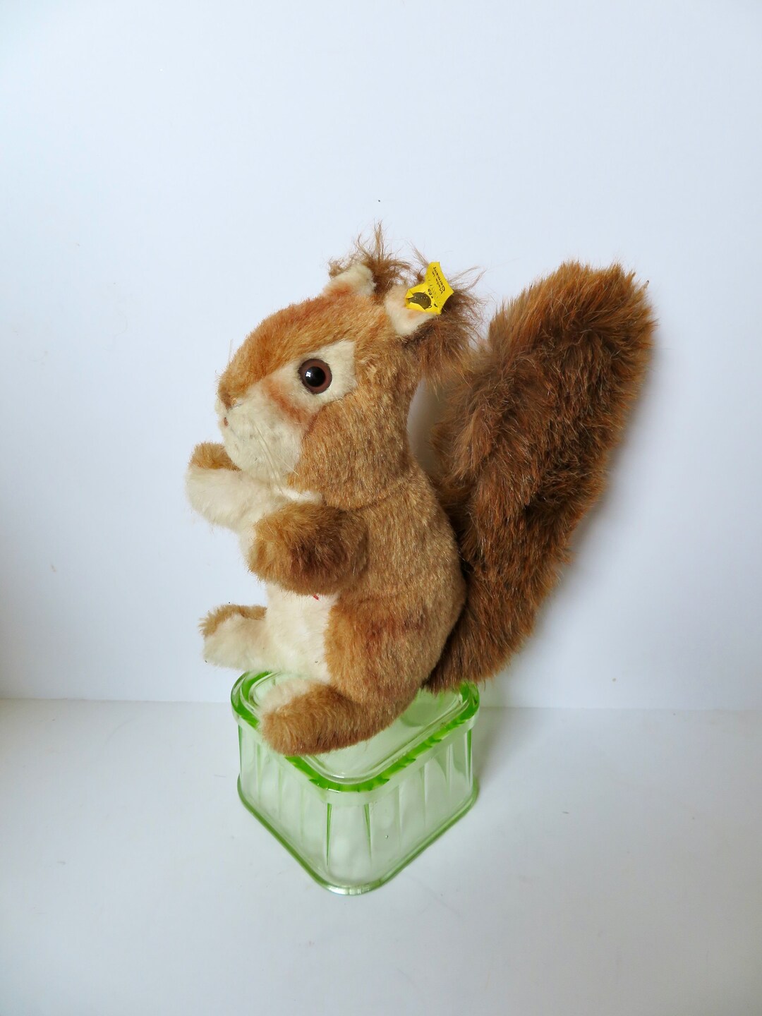 Vintage Steiff 8 Ricky Stuffed Animal Squirrel Toy With Original Paper ...