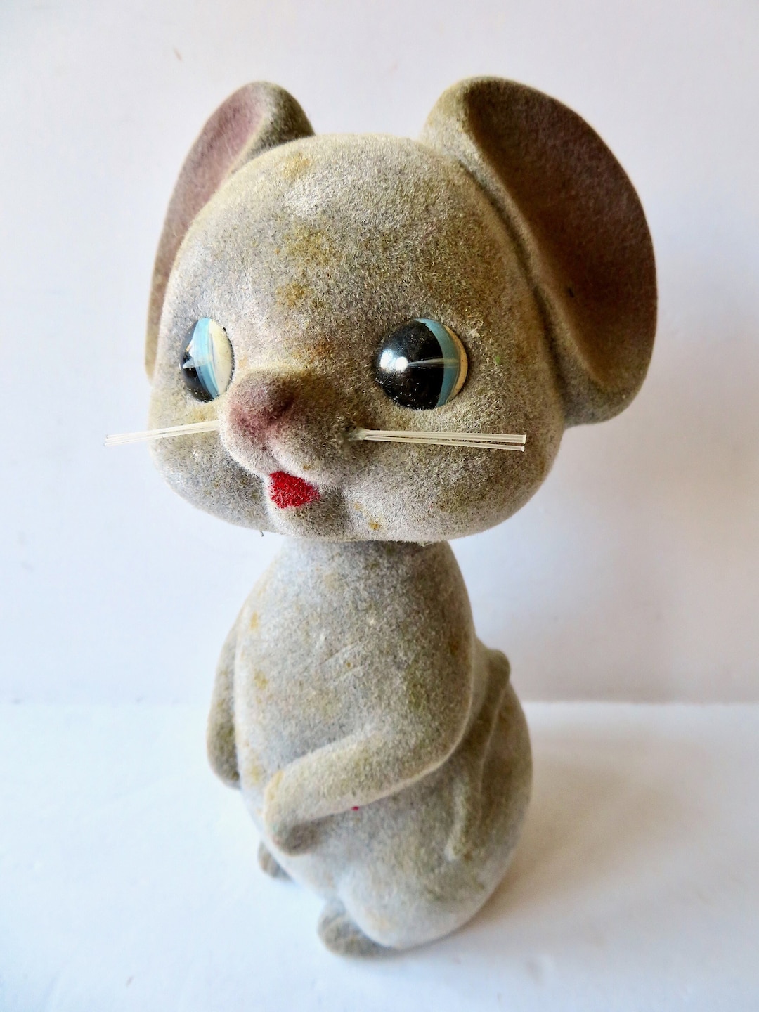 Vintage 60s 1960s Mid Century Made in Japan Nodder Bobble Head Mouse ...