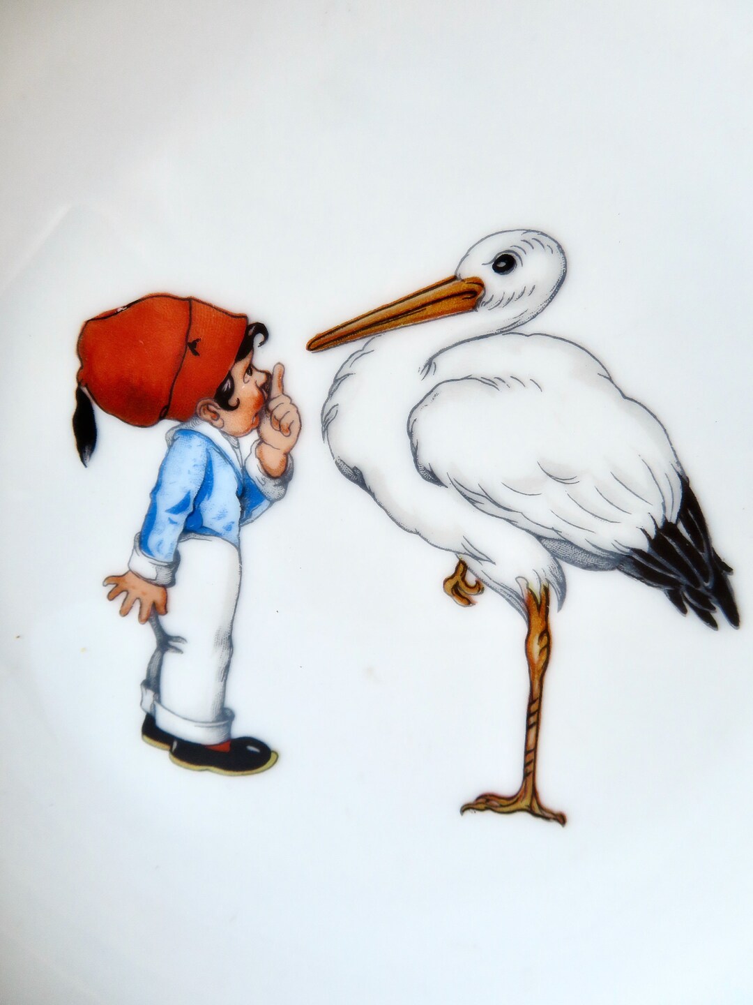 Vintage Thomas Germany Porcelain China Ceramic Baby Childs Juvenile ...