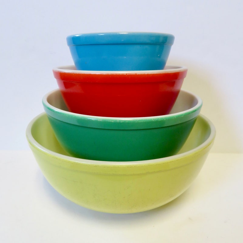 Pyrex Bowl Set - Etsy