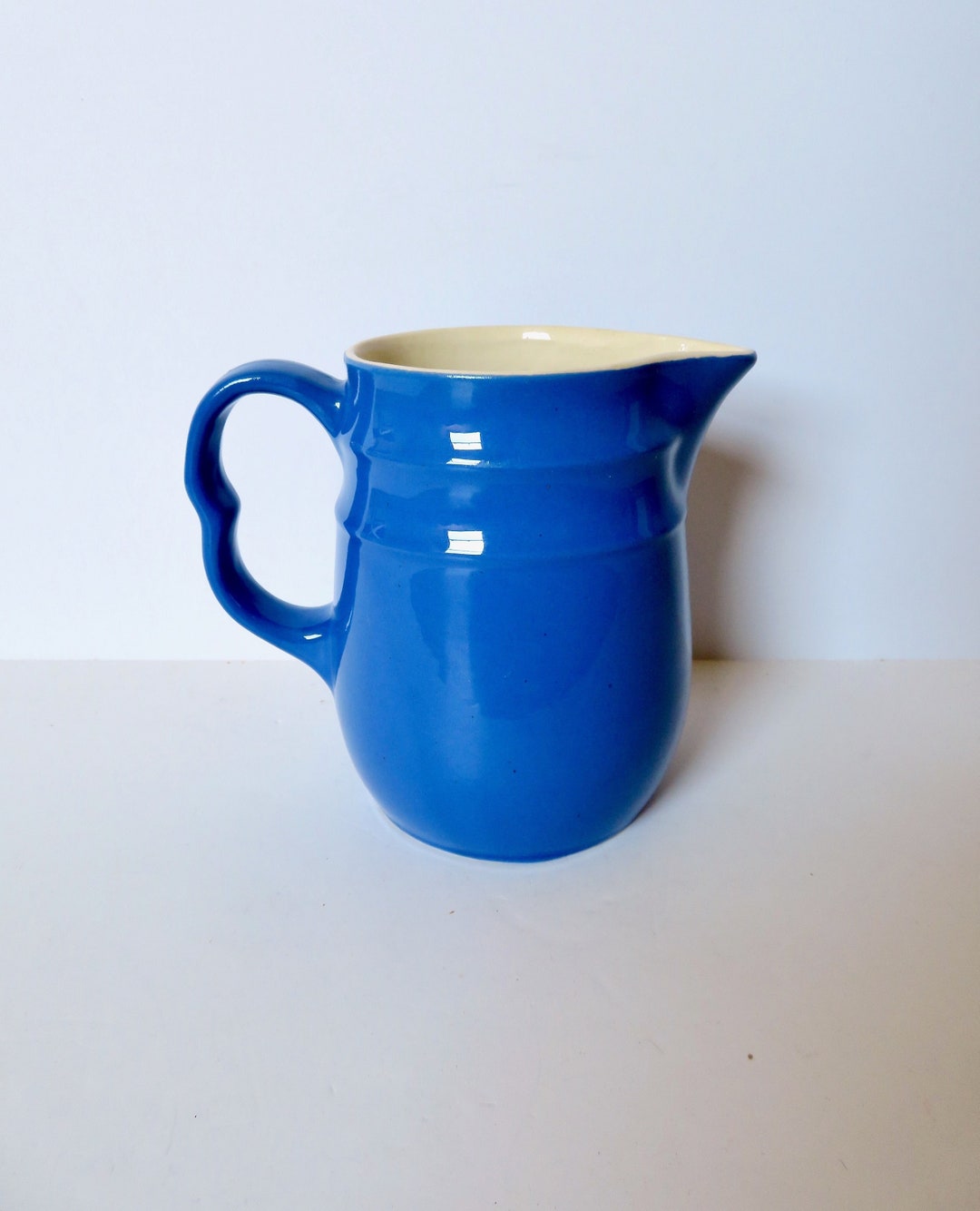 Vintage 40s 50s Oxford Ware Stoneware Blue Pottery Ceramic - Etsy