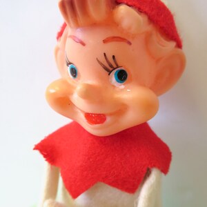 Vintage 1960er 60er Jahre Made in Japan Weißer Filz Flanell auf dem ...