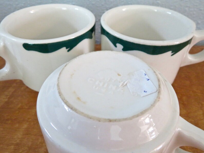 Vintage Buffalo China Restaurant Ware Set of 3 Three Soup - Etsy
