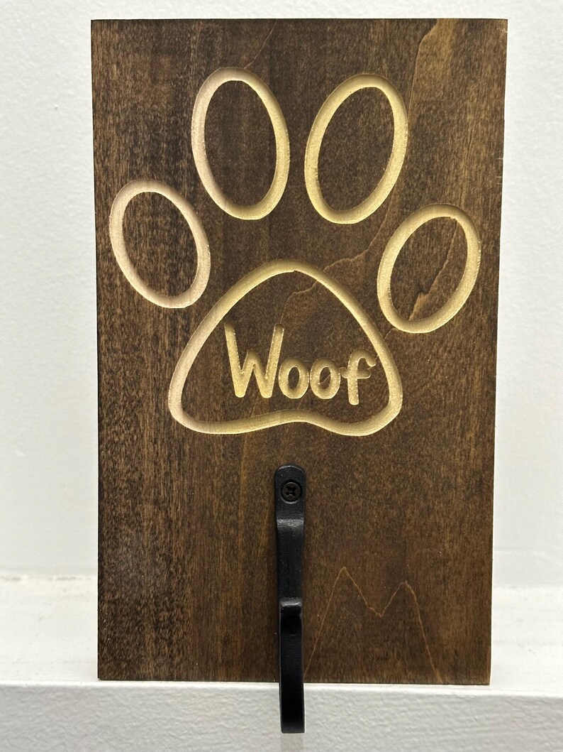 Engraved Signs, Personalized Leash Holder, Personalized Dog Gifts ...