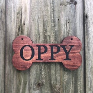 Engraved Signs, Personalized Dog Bone, Personalized Dog Gifts, Wood Dog ...