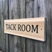 Tack Room Sign, Horse Sign, Engraved Signs, Wood Horse Sign, Horse ...