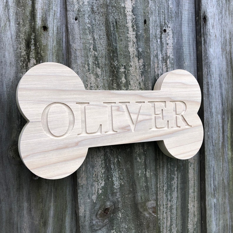 Engraved Signs Personalized Dog Bone Personalized Dog Gifts - Etsy