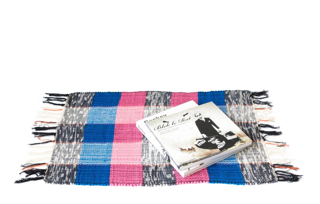 Small Checker Rug, Rug Checkerboard, Small Colorful Rug, Brazilian Rug ...