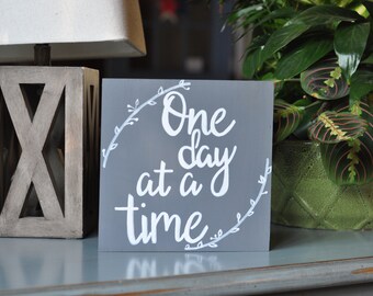One day at a time | Etsy