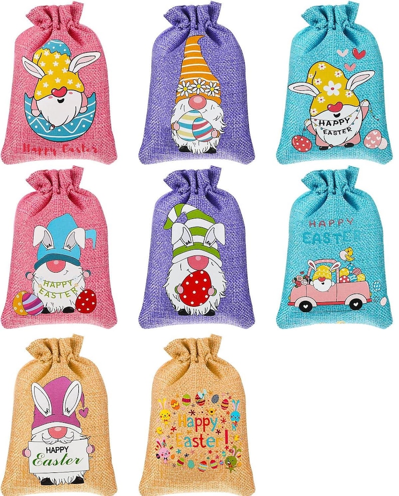 Easter Gnome Egg Hunt Bag – Kids Treat Pouch - Etsy Australia