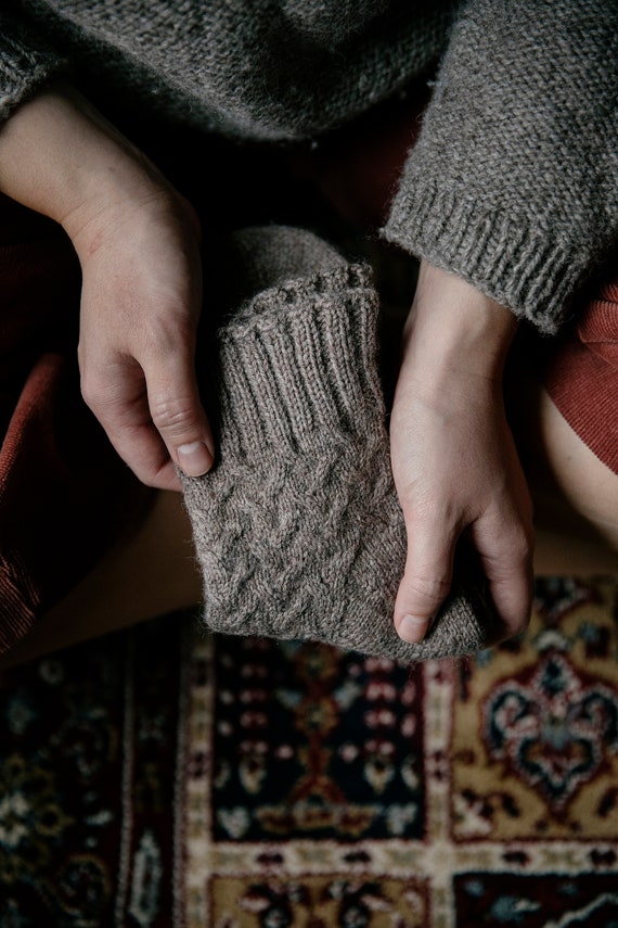 Knitting Pattern Intersections Socks by heybrownberry designs | Etsy