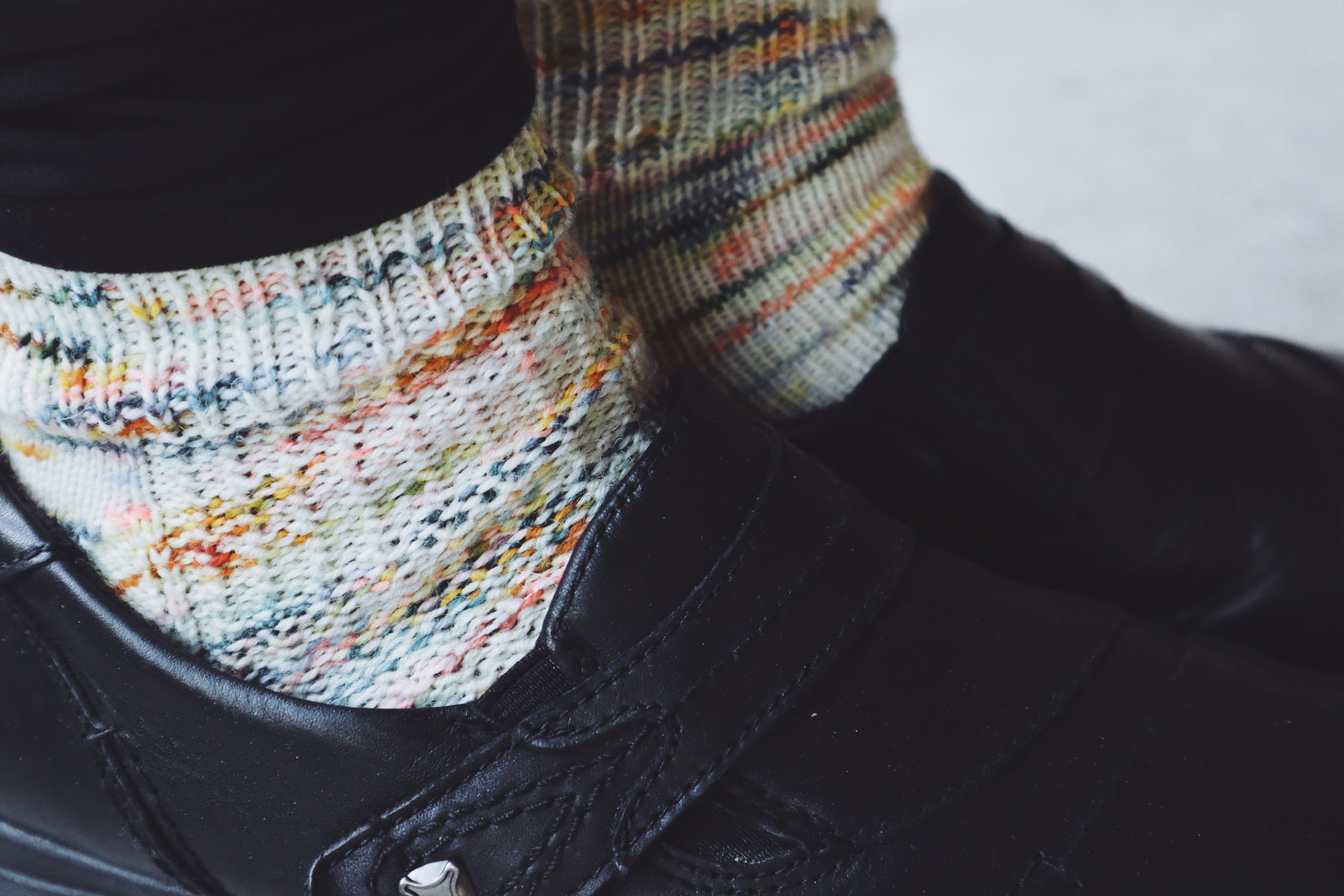 Knitting Pattern Before & After Socks by Heybrownberry Designs Toe up ...