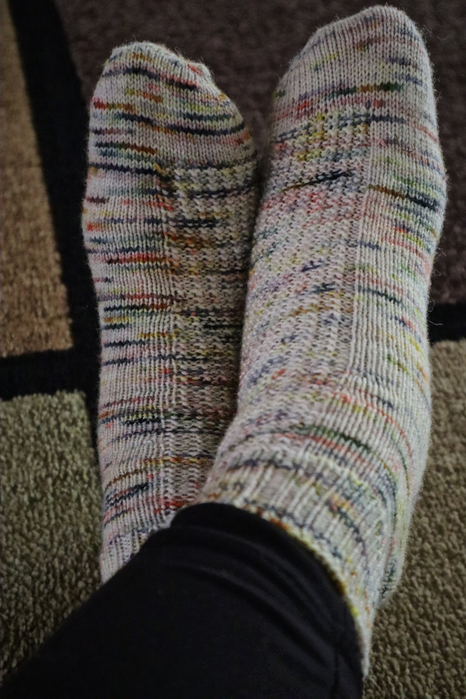 Knitting Pattern Before & After Socks by Heybrownberry Designs Toe up ...