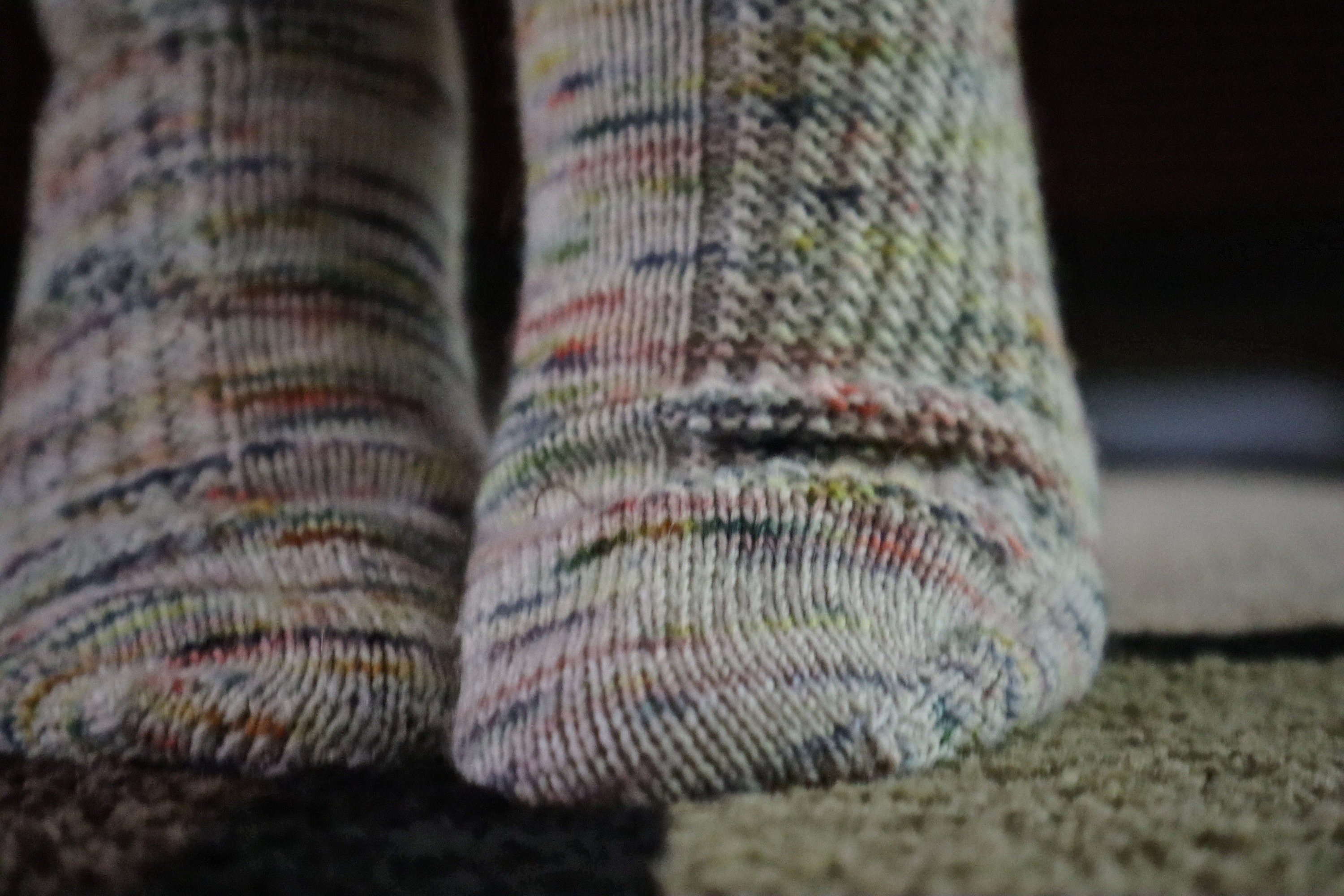 Knitting Pattern Before & After Socks by Heybrownberry Designs Toe up ...