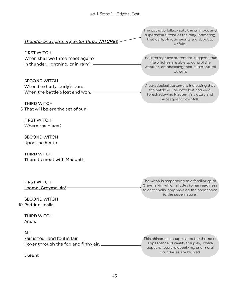 The All in One Macbeth Revision Guide: Fast and Effective Revision for ...